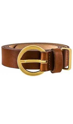 Streets Ahead Minny Leather Belt - Cognac
