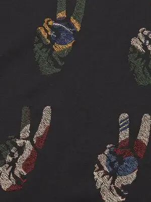 John Varvatos Star U. S.a. Cotton Peace Sign Tee