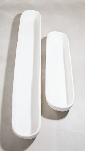 TF DESIGN Cuadrado Long Centerpiece Bowl