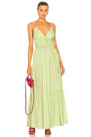 Simkhai April Maxi Dress In Mint