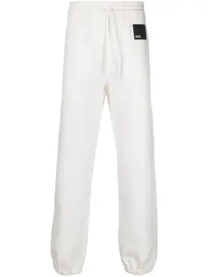 OAMC White Cotton Track Pants Bianco