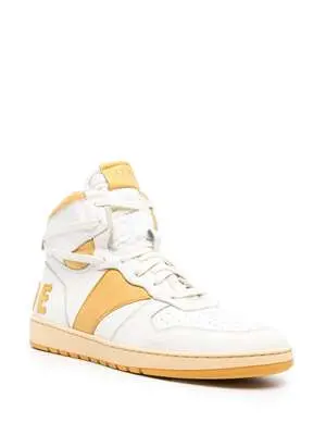 Rhude Logo Panelled Sneakers