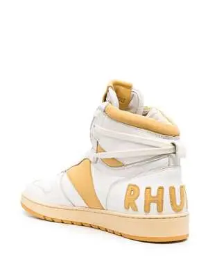 Rhude Logo Panelled Sneakers