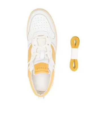 Rhude Colour-block Low-top Sneakers - White