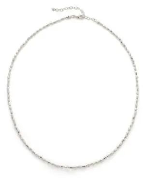 Monica Vinader Mini Nugget Necklace - Silver