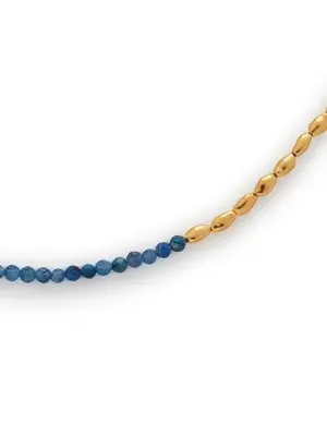 Monica Vinader Mini Nugget Gemstone Beaded Necklace