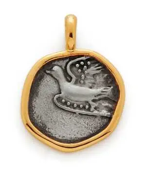 Monica Vinader Peaceful Dove Pendant - Gold