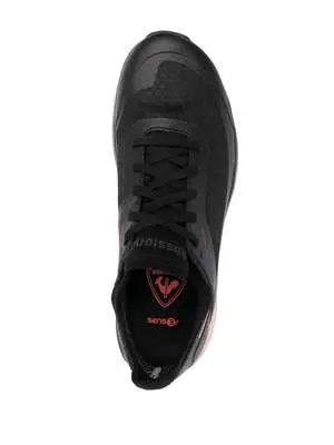 Rossignol Panelled Logo-print Sneakers - Black
