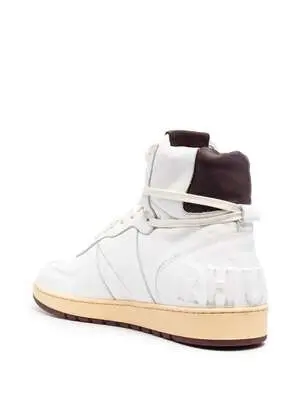 Rhude Panelled High-top Sneakers