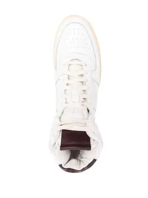 Rhude Panelled High-top Sneakers