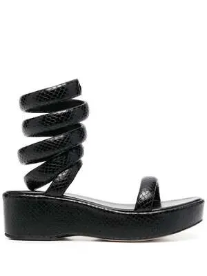 Cult Gaia Gabi Spiral Strap Sandals