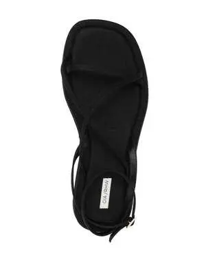 GIABORGHINI Rosie Crossover-strap Sandals - Black