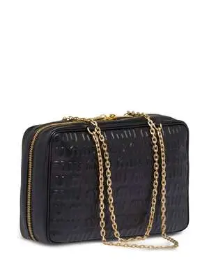 Miu Miu Embossed Logo Leather Bag