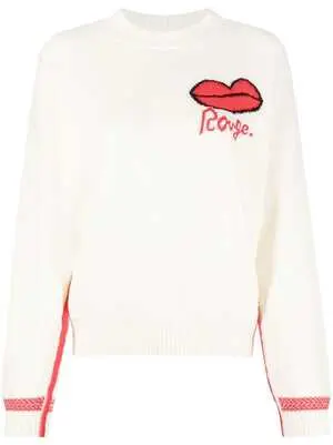 Sonia Rykiel Paris Crew Neck Jumper - Neutrals