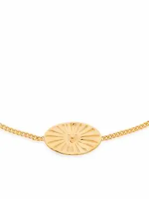 Monica Vinader Talisman Heart Vermeil Bracelet - Gold
