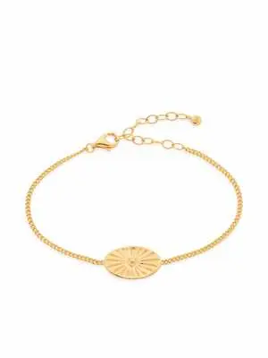Monica Vinader Talisman Heart Vermeil Bracelet