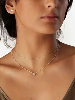 Monica Vinader Fine Twist Choker Necklace In Recycled
