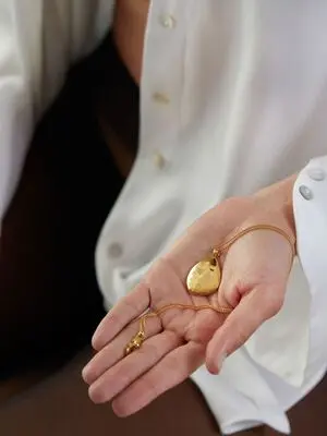 Monica Vinader Deia Pebble Locket