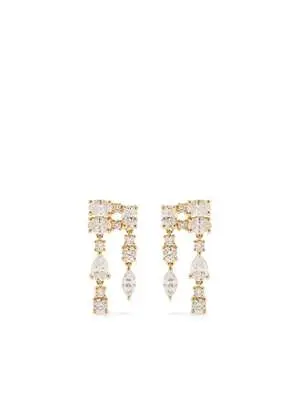 ANITA KO 18kt Yellow Maya Diamond Earrings - Gold