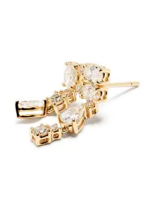 ANITA KO 18kt Yellow Maya Diamond Earrings