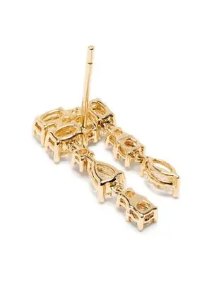 ANITA KO 18kt Yellow Maya Diamond Earrings