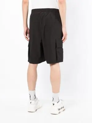 Off-White Industrial Belt Track Shorts - Black