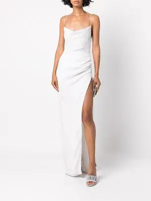 Retrofete Katya Sequin-embellished Gown