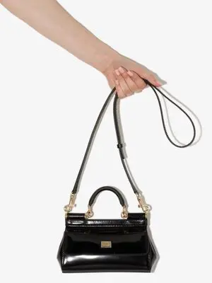 Dolce & Gabbana Mini Sicily Tote - Black