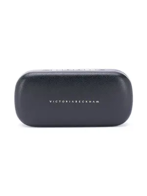 Victoria Beckham Grooved Square-frame Eyeglasses