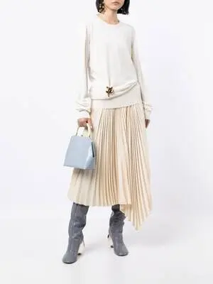 JIL SANDER Embellished Crew-neck Jumper