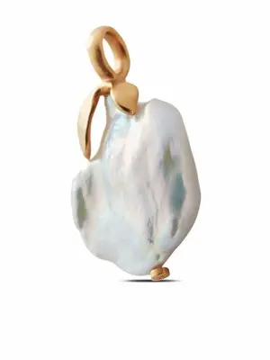 Monica Vinader Keshi Pearl Pendant Charm - Gold