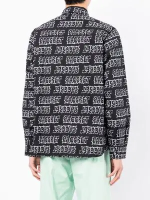 RASSVET Graphic Print Button-up Shirt