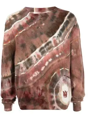 Amiri Tie-dye Cashmere Sweater