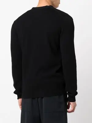 Play Comme Des Garcon Double Heart Cardigan - Black