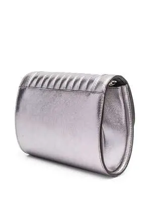 DELAGE Jeanne Metallic Cross-body Bag - Grey