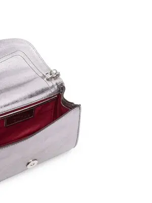 DELAGE Jeanne Metallic Cross-body Bag - Grey