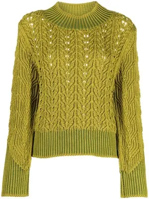 Paula Canovas Del Vas Cable-knit Jumper