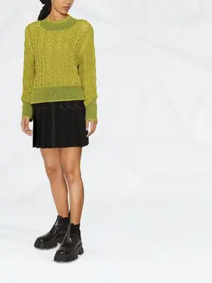 Paula Canovas Del Vas Cable-knit Jumper