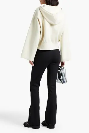 FRAME Embroidered Cady Flared Pants