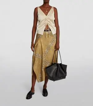 Nanushka Satin Klara Tank Top