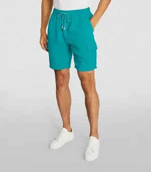 Vilebrequin Linen Baie Shorts