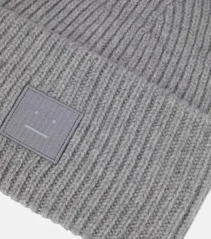 Acne Studios Pansy Ribbed-knit Beanie