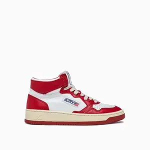 AUTRY Medalist Mid Sneakers Aumw Wb02 Wht/red