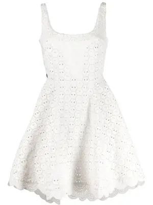 PHILIPP PLEIN Philipp Plein Sangallo Leather Minidress