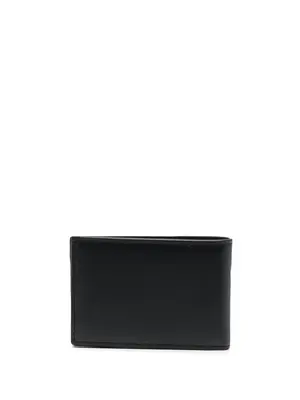 Valentino Garavani Logo-lettering Leather Wallet