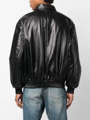 MANOKHI Biker Bomber Jacket