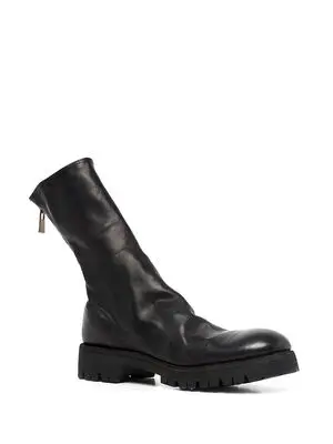 Guidi Zip-fastening Leather Ankle Boots
