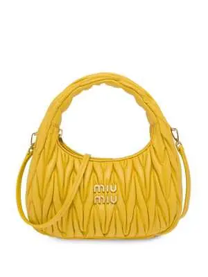 Miu Miu Mini Wander Matelassé Shoulder Bag