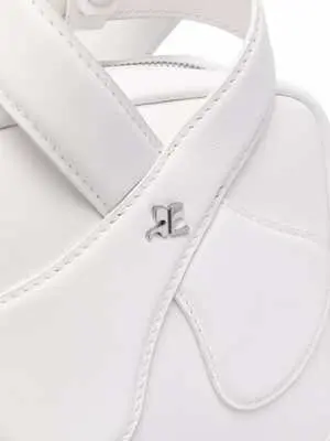 COURREGES Loop Tote Bag - White