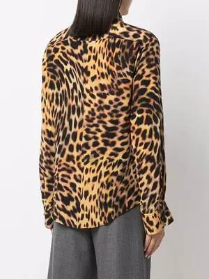 Stella McCartney All-over Leopard Print Shirt